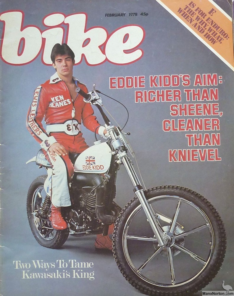 Bike Magazine 1978 cover